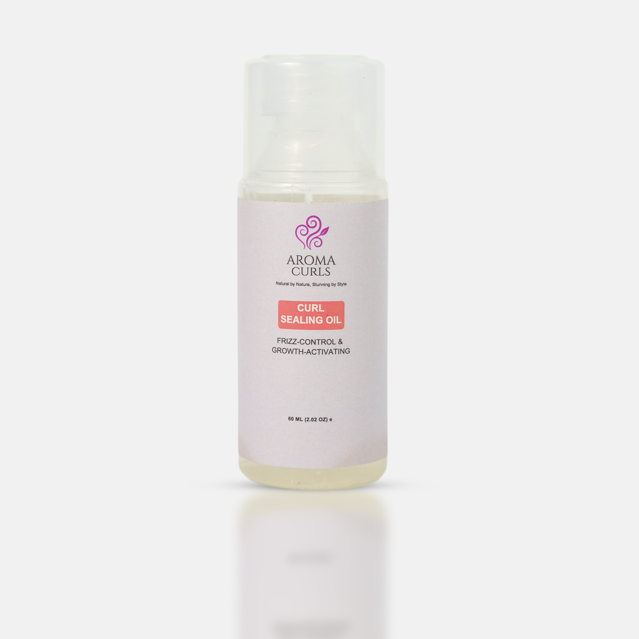 Frizz Control & Hair Growth Oil for Shine | Aroma Curls